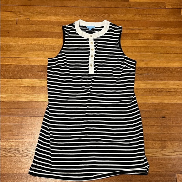 Draper James | Dresses | Draper James Black And White Striped Dress ...